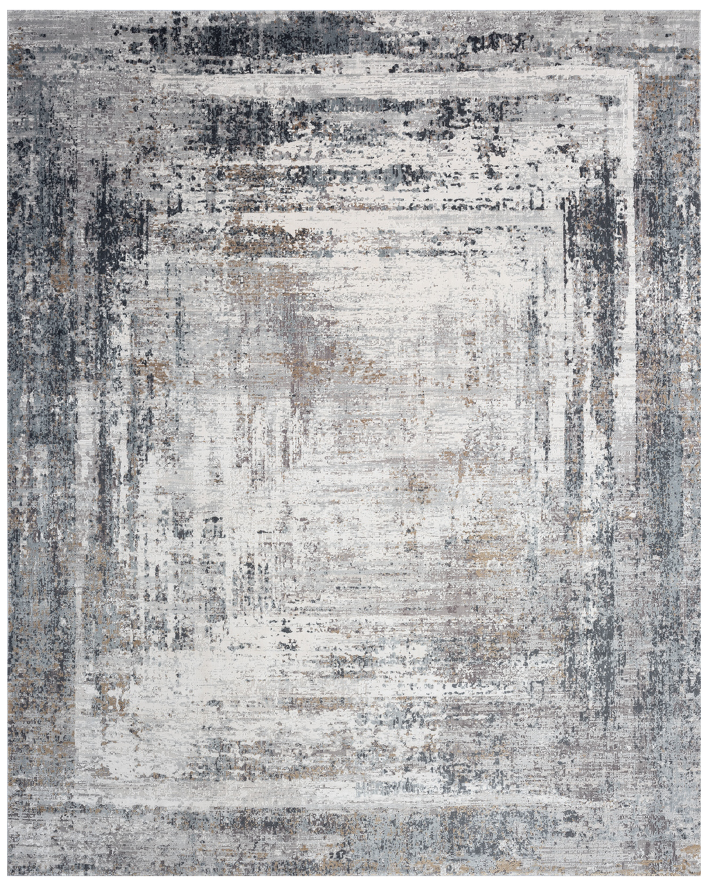 Kingsley Grey Tones Modern Rug – Santa Fe Rugs