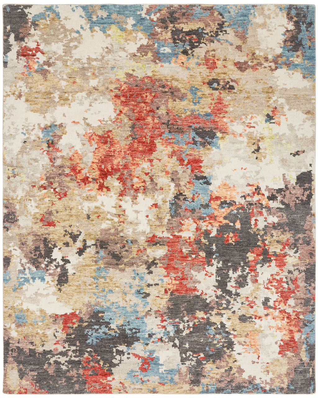 Infinity Sand Tones/ Multi Modern Rug – Santa Fe Rugs
