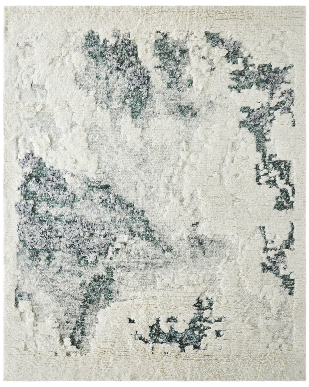 Moonglow Abstract Charcoal Modern Rug – Santa Fe Rugs